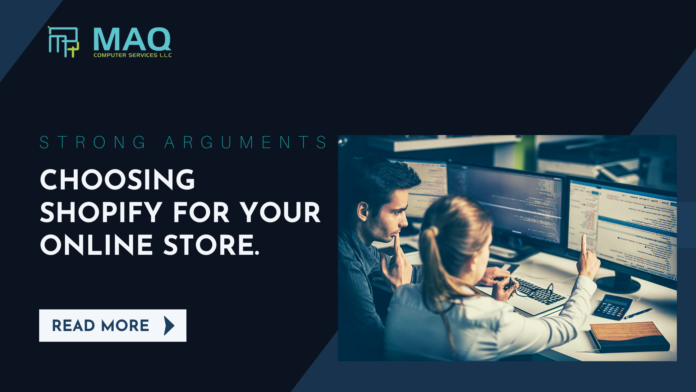 Strong Arguments: For Choosing Shopify for Your Online Store.